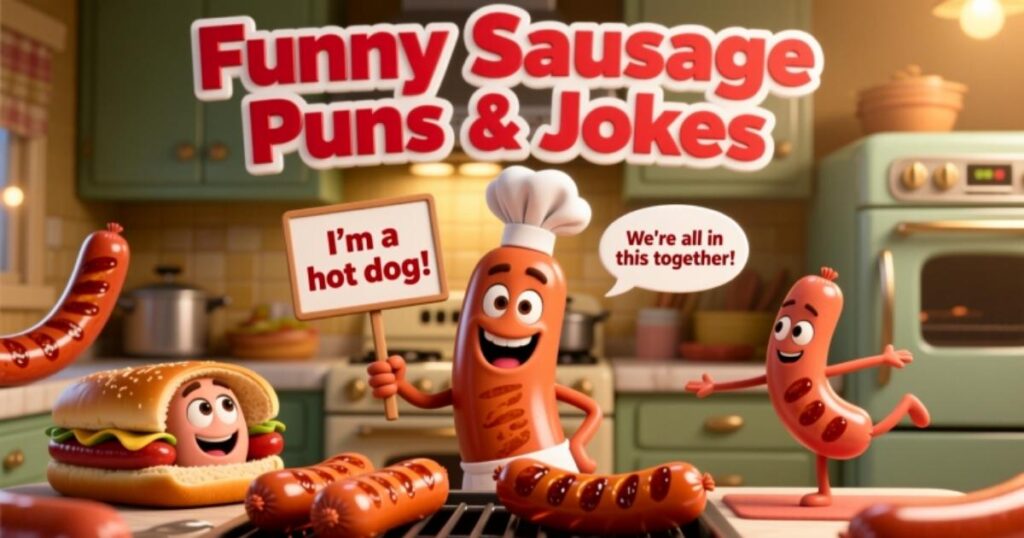 170+ Funny Sausage Puns & Jokes One Liner (2025)