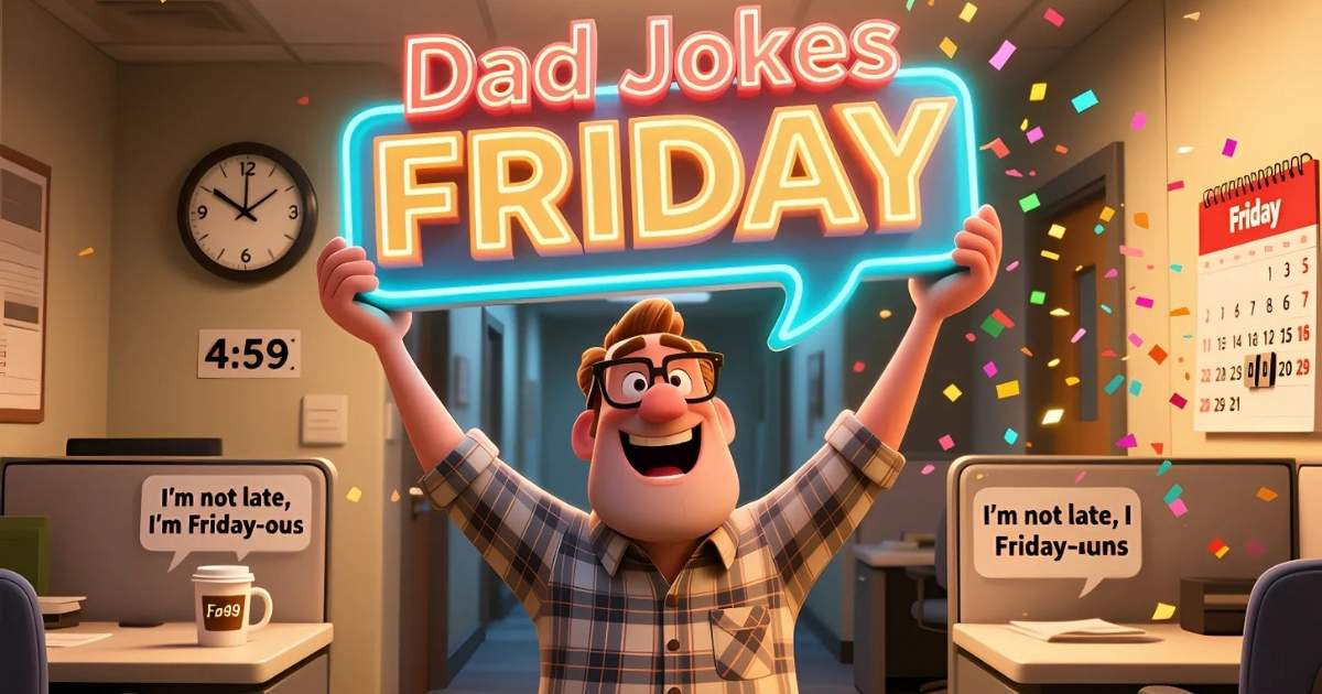 200+ Funny Friday Puns & Jokes One Liner (2025)