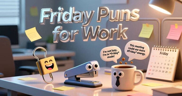200+ Funny Friday Puns & Jokes One Liner (2025)