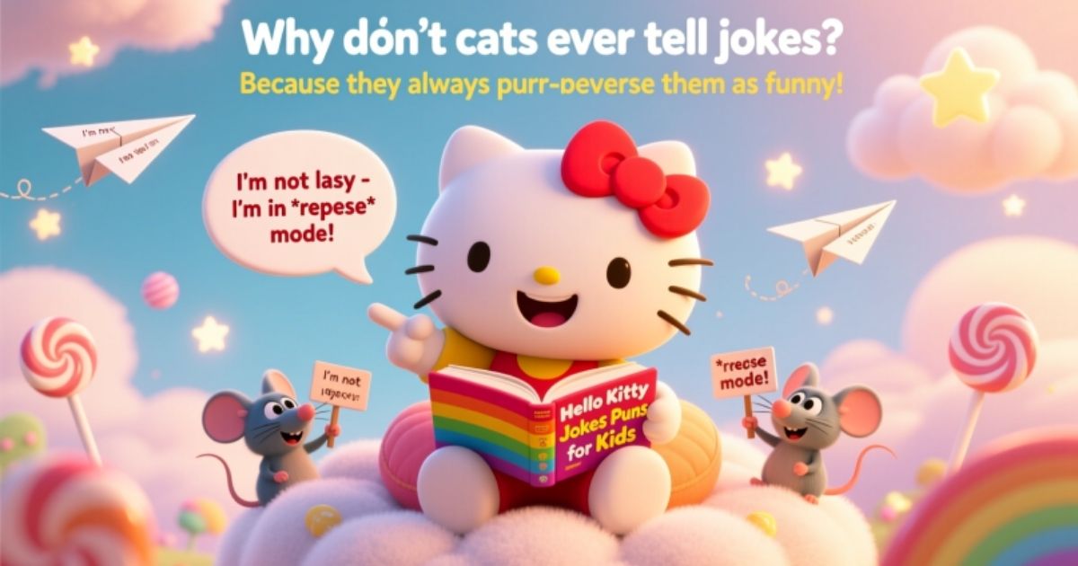 150+ Funny Hello Kitty Puns & Jokes One Liner (2025)