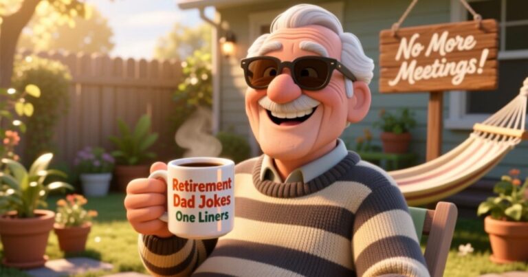 270+ Funny Retirement Puns & Jokes One Liner (2025)