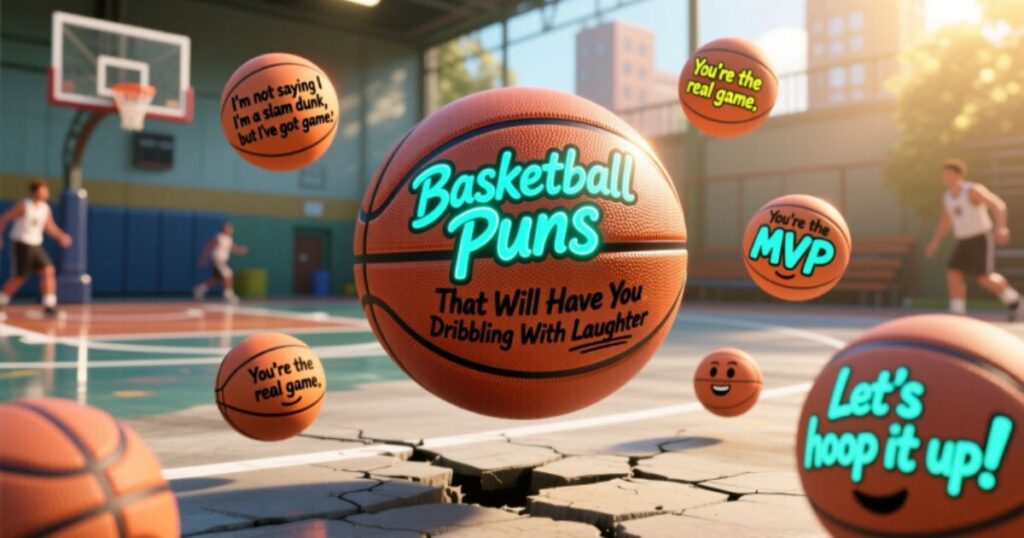 188 Basketball Puns That Will Have You Dribbling With Laughter